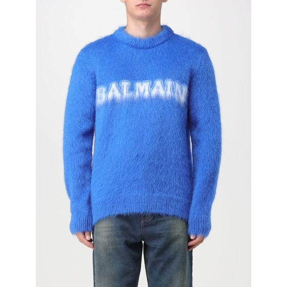 Balmain | Sweaters | Balmain Sweater Men Royal Blue | Poshmark